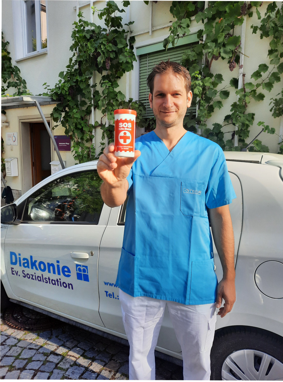 Kühlschrankinhalt kann Leben retten Diakonie Sozialstationen richten SOS Info-Dose ein | Evang ...